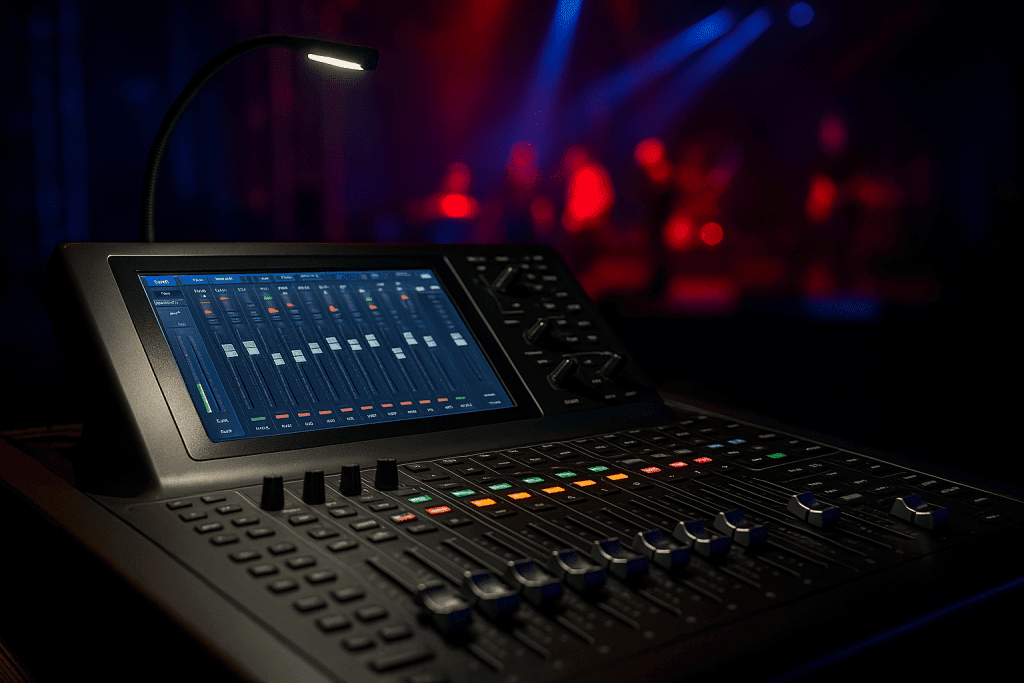 how does a digital mixer work
